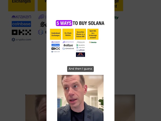 5 Ways to Buy Solana