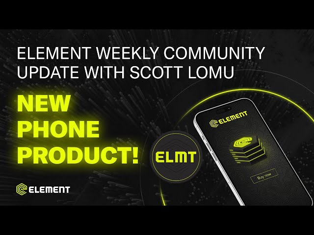 Element United Community Call | 21Jan2026 - Earth Mobile Introduction