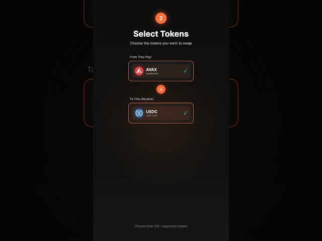 How to swap on Pangolin Exchange