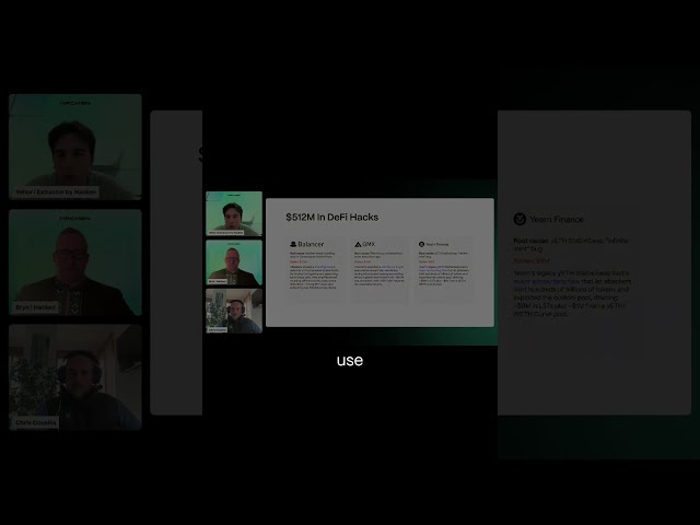 Our latest webinar breaking down the Hacken 2025 Yearly Security report.