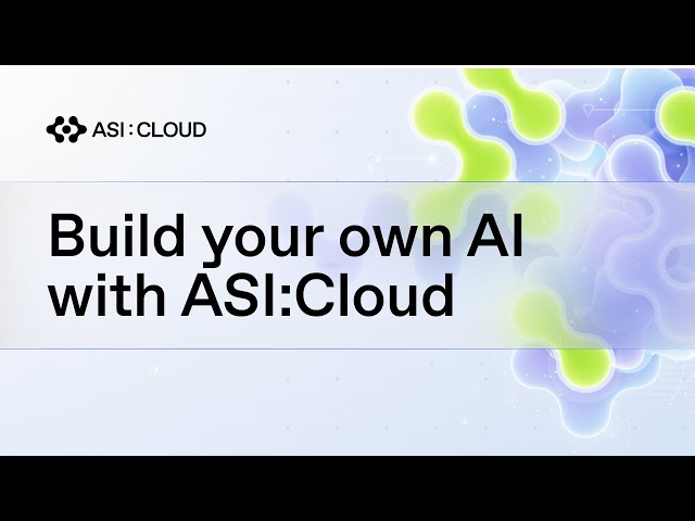 Build your own AI with ASI:Cloud using one OpenAI compatible API