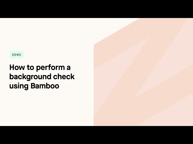 How to use the Zinc x Bamboo integration