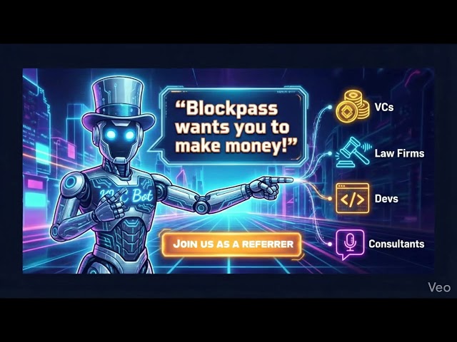Blockpass wants you to make money... as a Referrer!