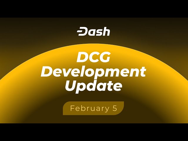 DCG Development Update - 2026 February 5