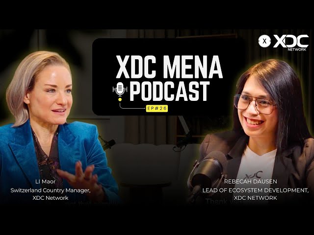 Why Swiss Banks Are Exploring XDC Validators, Staking & Tokenization | XDC Mena Podcast