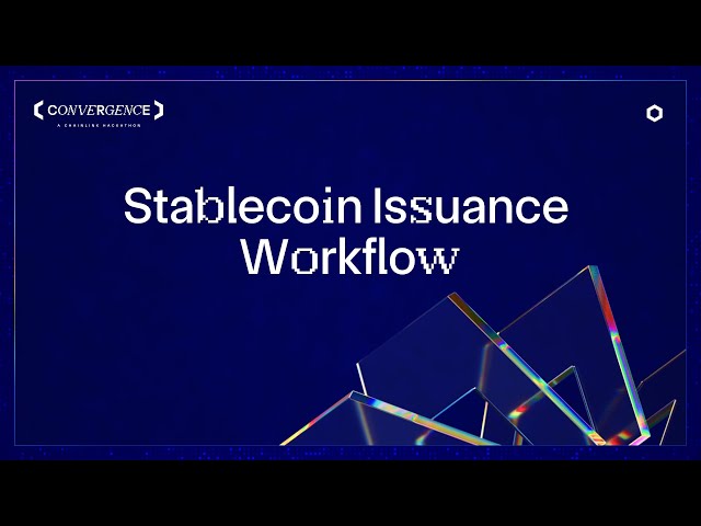 Stablecoin Issuance With CRE | Convergence Hackathon