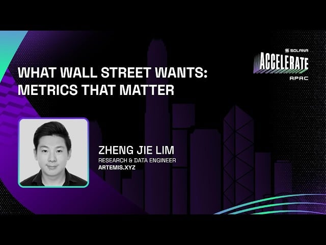 Accelerate APAC 2026: What Wall Street Wants: Metrics That Matter