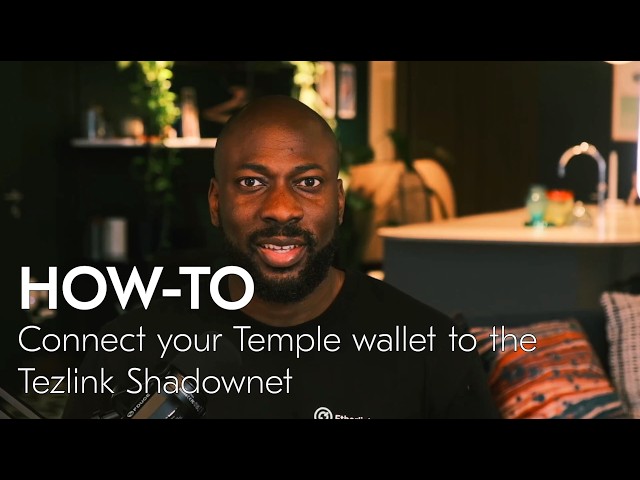 How to Connect Your Temple Wallet to the Tezlink Shadownet Test Network