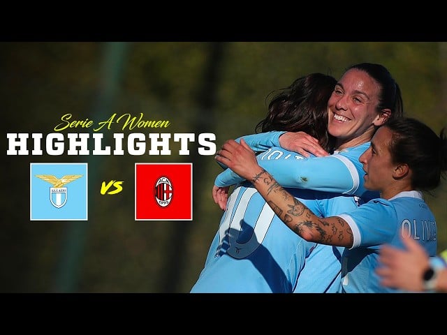 📽️ PARI NEL FINALE | LAZIO-MILAN 2-2 | HIGHLIGHTS SERIE A WOMEN