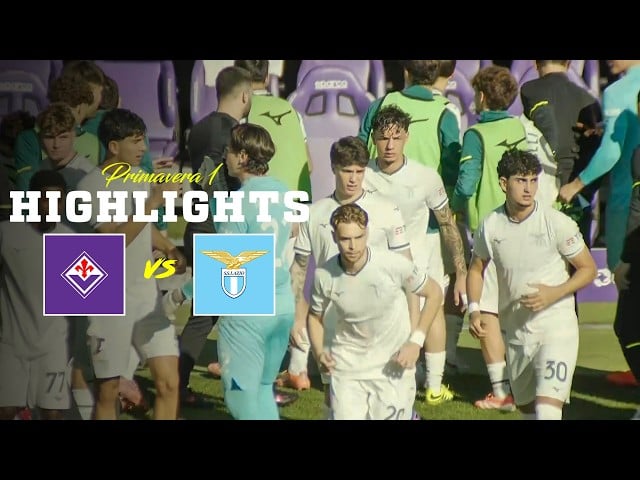 📽️ PERDIAMO FUORI | FIORENTINA-LAZIO 4-1 | HIGHLIGHTS PRIMAVERA 1
