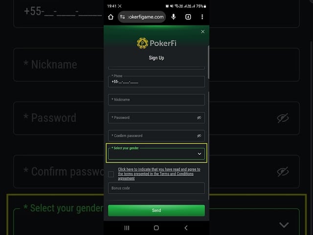 Step-by-Step Tutorial: How to Register on PokerFi Game (Mobile Version)