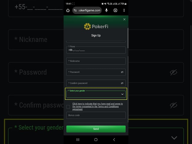 Tutorial Paso a Paso: Cómo Registrarse en PokerFi Game (Versión Móvil)
