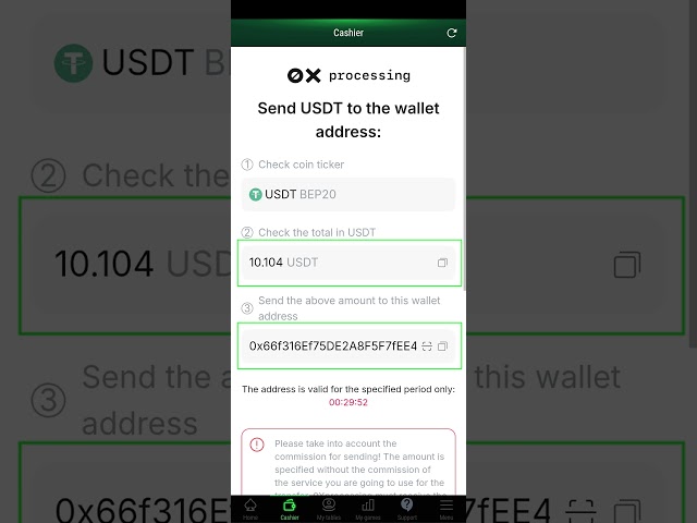 Tutorial Paso a Paso: Cómo Depositar USDT en PokerFi Game (Versión Móvil)