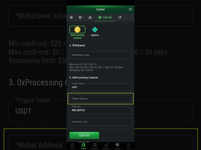 Tutorial Passo a Passo: Como Sacar USDT no PokerFi Game (Versão Mobile)