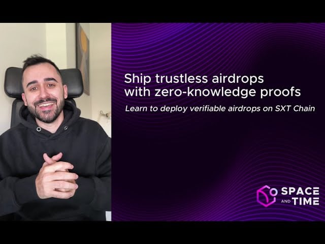 Use Case: Build Trustless Airdrops with Zero-Knowledge Proofs