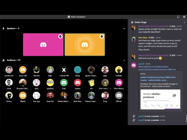 Stellar Developer Meeting: Protocol Discussion (CAP-81, CAP-82)