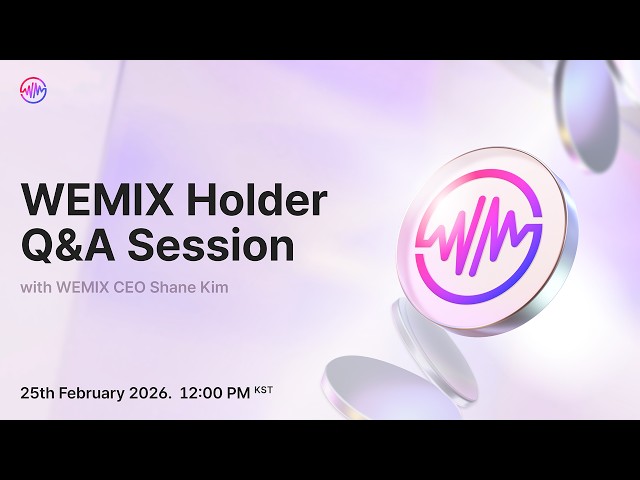 WEMIX Holder Q&A Session