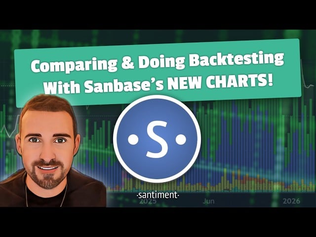Using Sanbase NEW CHARTS to Compare Assets Across the Same Metric!
