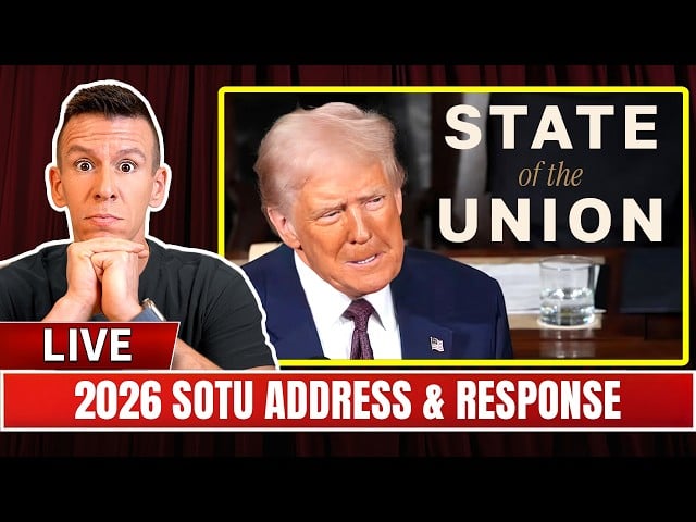LIVE: Trump 2026 State of the Union Address & Response