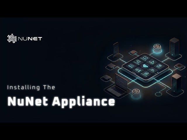 Installing The NuNet Appliance