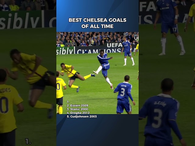 CODE: SPORTSYT | Top Chelsea goals of all time ⚽🔥