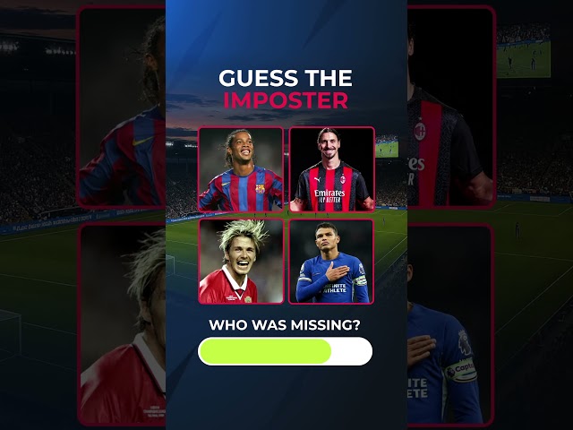 CODE: SPORTSYT | Find the imposter in this football challenge ⚽