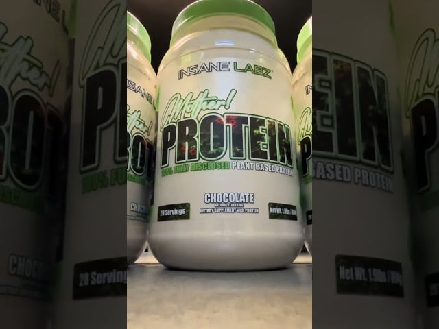 MOTHER PROTEIN! NATURAL VEGAN PROTEIN BY INSANE LABZ! #insanelabz #veganfood #protein #veganprotein