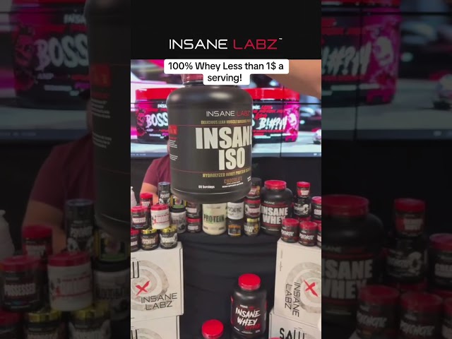 100% WHEY! 60 SERVINGS OF PROTEIN IN ONE BAG! #insanelabz #protein #lifting #preworkoutsupplement