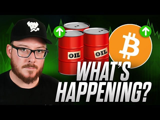 🚨 Oil Is Surging, Stocks Are Falling… So Why Is Bitcoin Pumping?