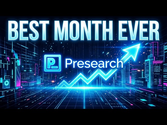 The Most Important Month In Presearch History