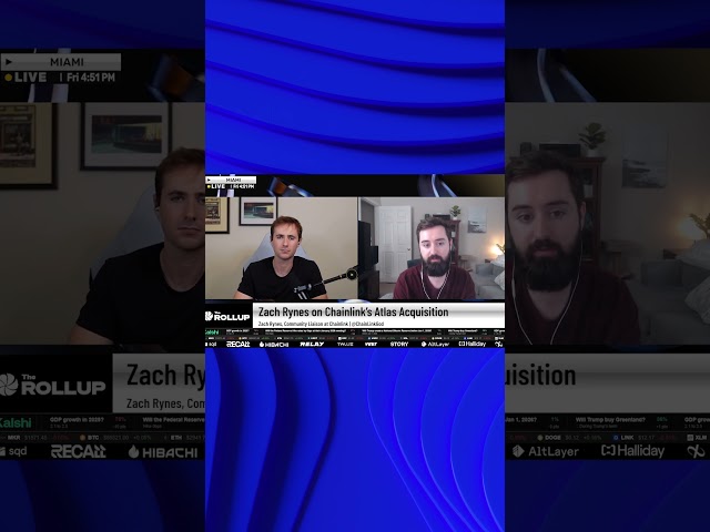 The Real Reason Chainlink Acquired Atlas | Zach Rynes on The Rollup
