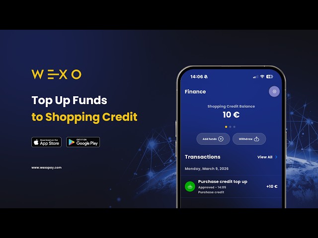 How to top up and use Shopping Credit for payments