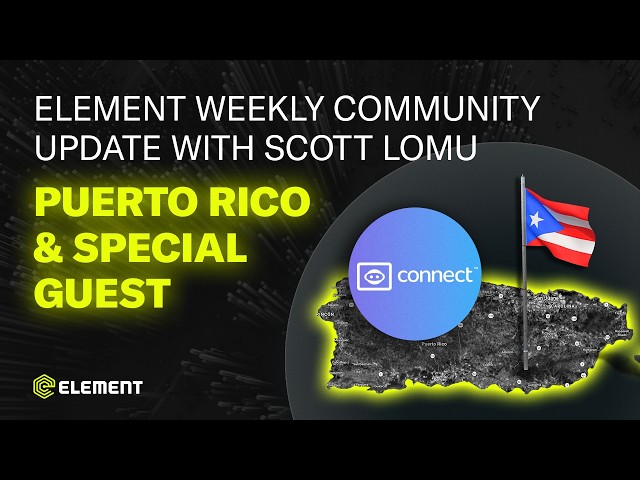 Element United Community Call - Puerto Rico Event & Special Guest - March 18, 2026