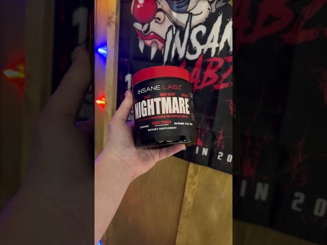 NIGHTMARE THE MOST INSANE SLEEP AID #insanelabz #preworkout #sleepaid #melatonin #sleep #sleepbetter