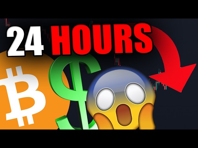 BITCOIN HOLDERS... THERE IS ONLY 24 HOURS LEFT