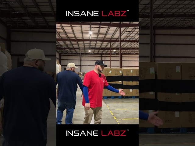 INSANE LABZ - A tour of our 500,000 square foot facility - PART 4