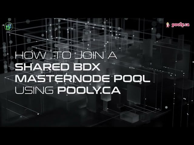 How to set up shared Beldex masternode pool on pooly.
