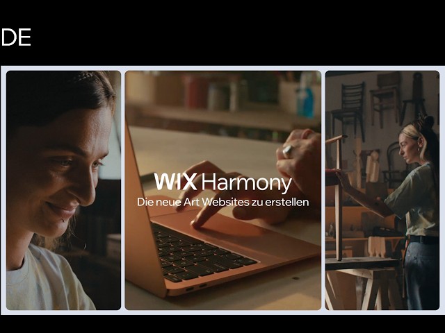 Die neue Generation der Website-Erstellung | Wix Harmony