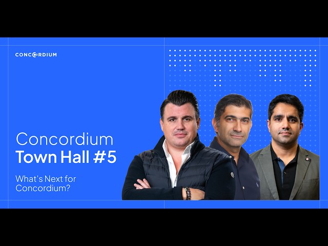 Concordium's 5th Town Hall - Milestones & Key updates