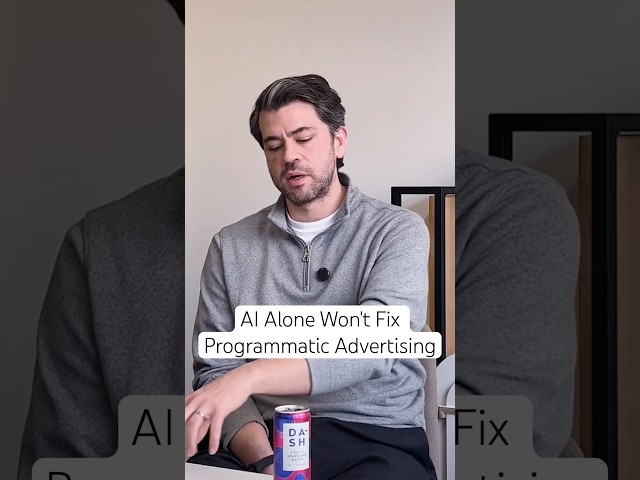 AI Alone Won't Fix Programmatic Advertising