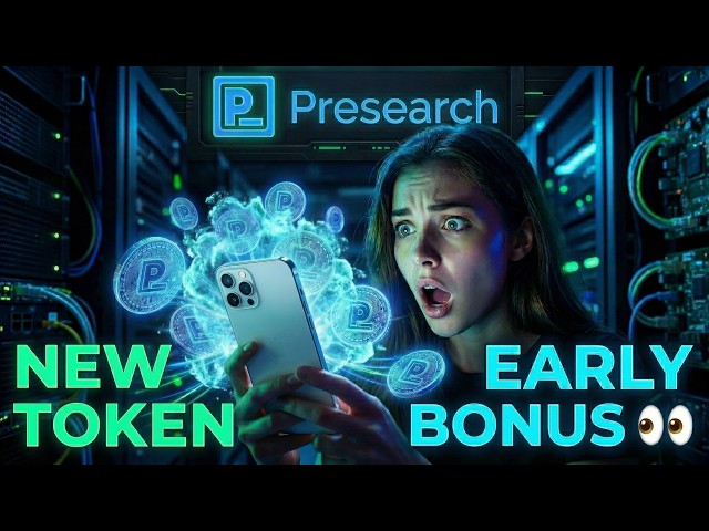 Presearch TGE Swap Explained 🚀 Early Bonus, Token Burn & What You Need to Know