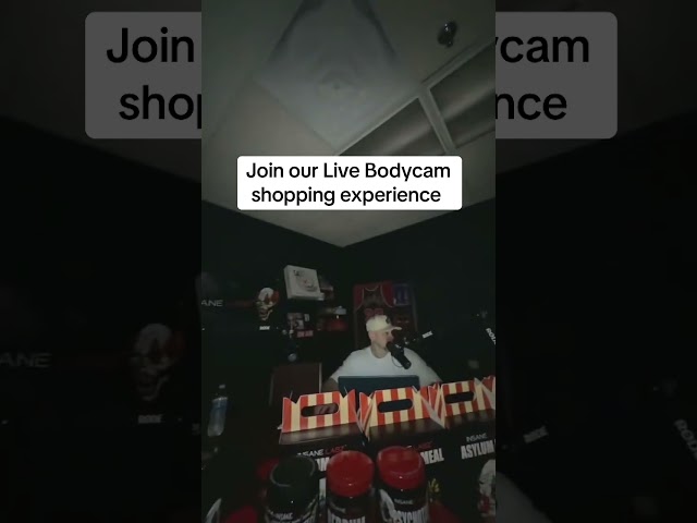 CRAZY BODYCAM LIVE SHOPPING EXPERIENCE!