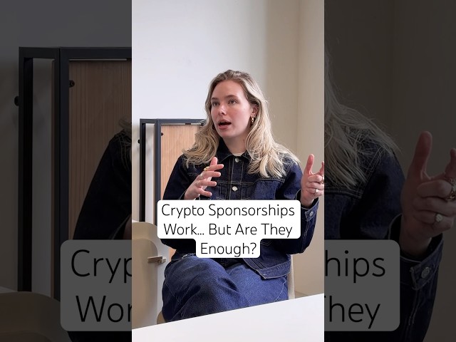Crypto Sponsorships Work... But Are They Enough? 🤔