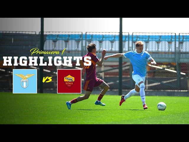 📽️ PARI A RETI BIANCHE | LAZIO-ROMA 0-0 | HIGHLIGHTS PRIMAVERA 1