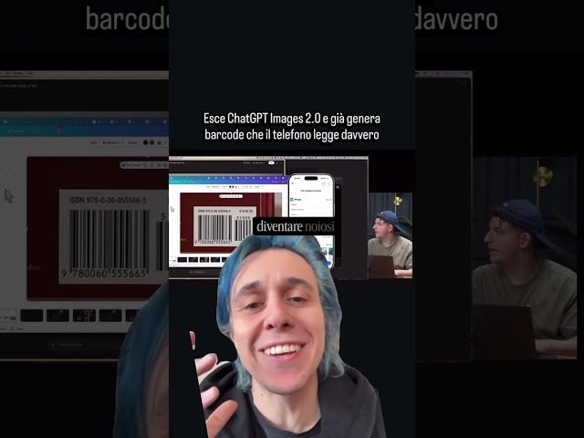 GPT-Image-2 è uscito da meno di 48 ore e già genera barcode che il telefono legge davvero