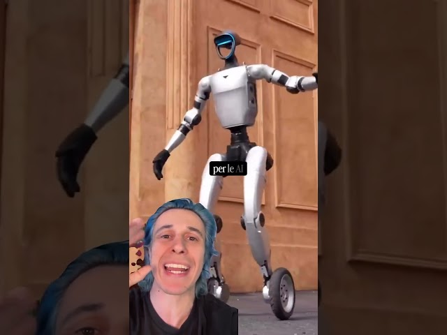 Il robot che si è tolto i piedi e ha pattinato