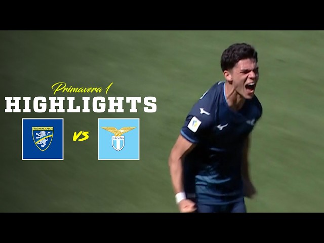 📽️ TRIS ESTERNO | FROSINONE-LAZIO 0-3 | HIGHLIGHTS PRIMAVERA 1