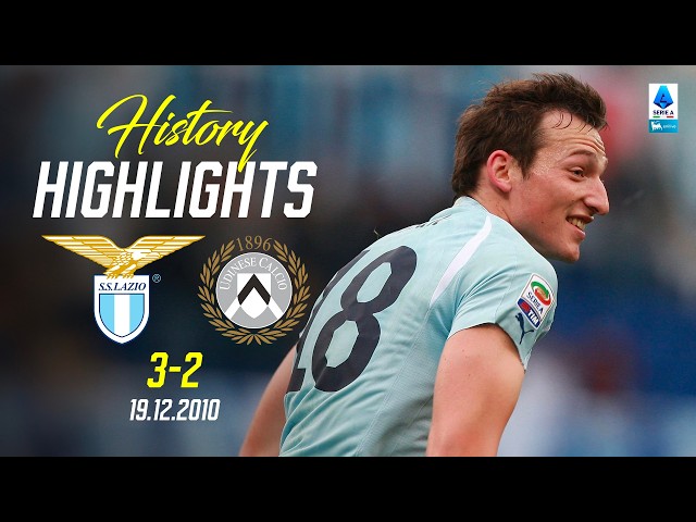 🔙 HISTORY HIGHLIGHTS I LAZIO-UDINESE 3-2
