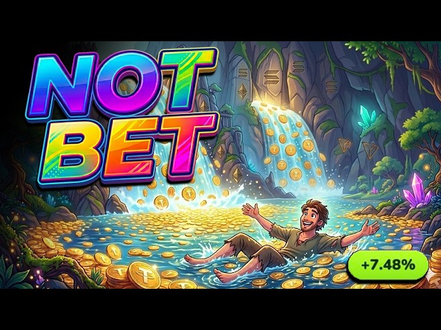 Каждые 72 часа +7% 👀 | Обзор NOT BET приложения | Розыгрыш usdt