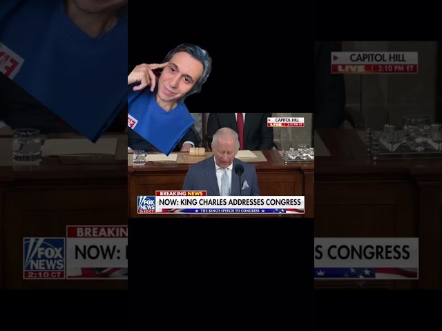 Re Carlo fa ridere tutto il Congresso USA Durante il discorso storico al Congresso americano, Re